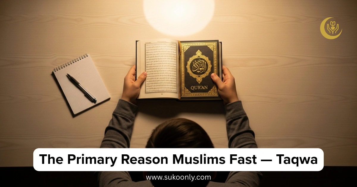 Why Do Muslims Fast During Ramadan? | Qur’anic Explained